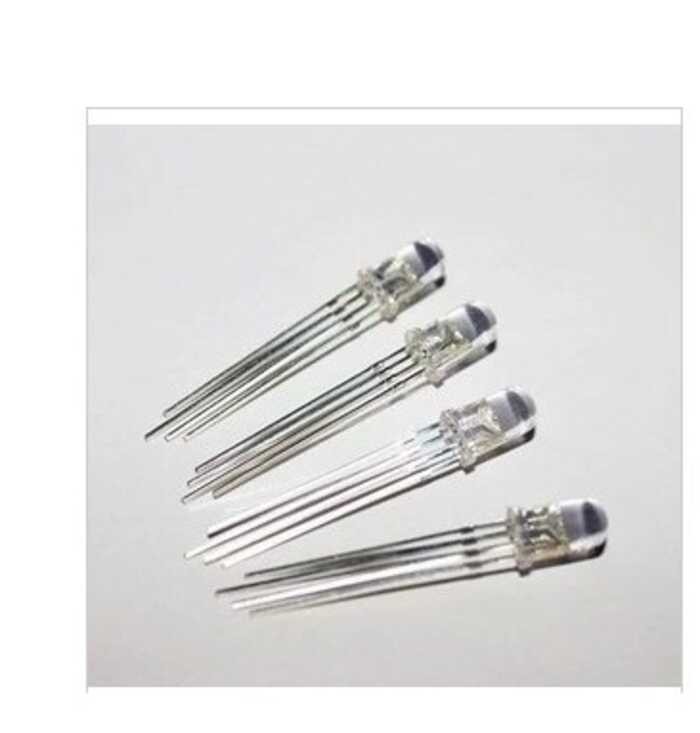 5 mm F 5 full colored LED with common anode and cathode four pins ...