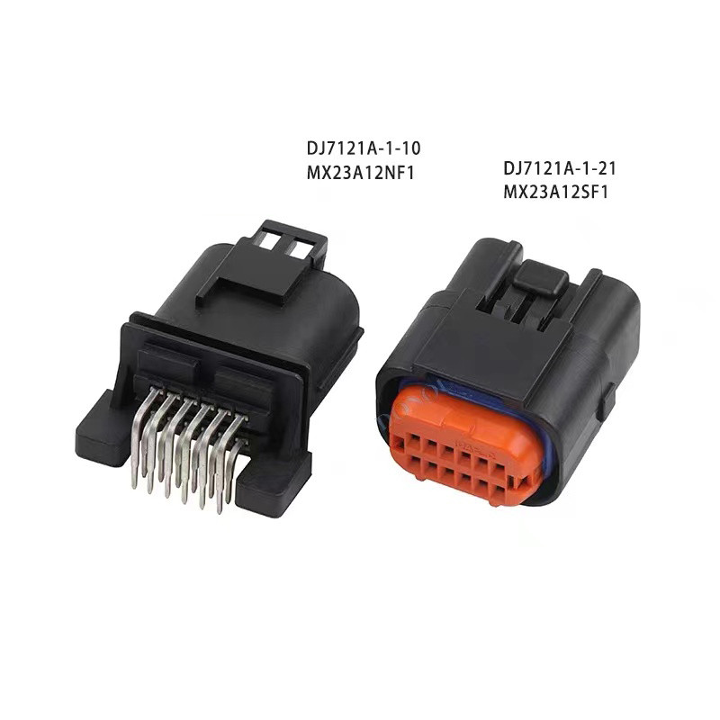 12 hole JAE type plug MX23A12NF1/MX23A12SF1 motorcycle ECU plug-in ...