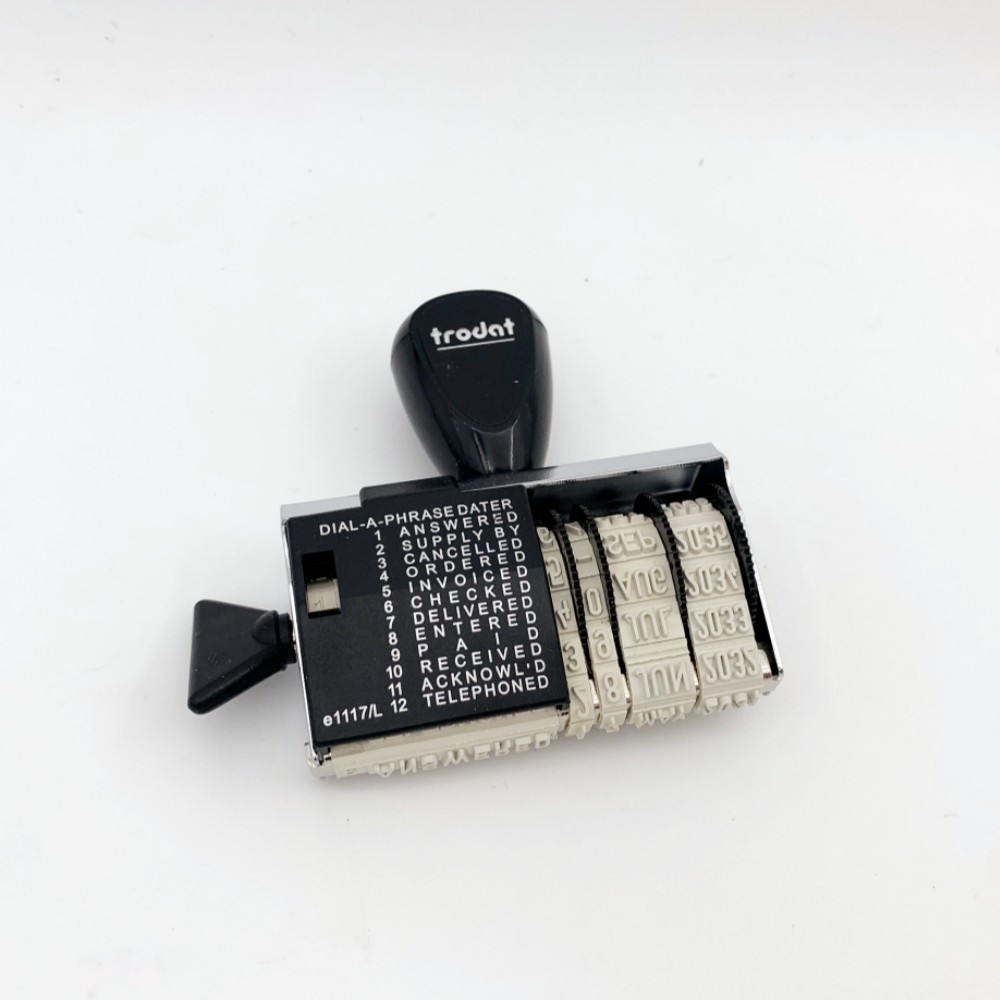 Numbering Phrase Dater Stamp Office Stamp Tarikh Cop Stamp 12 Text ...