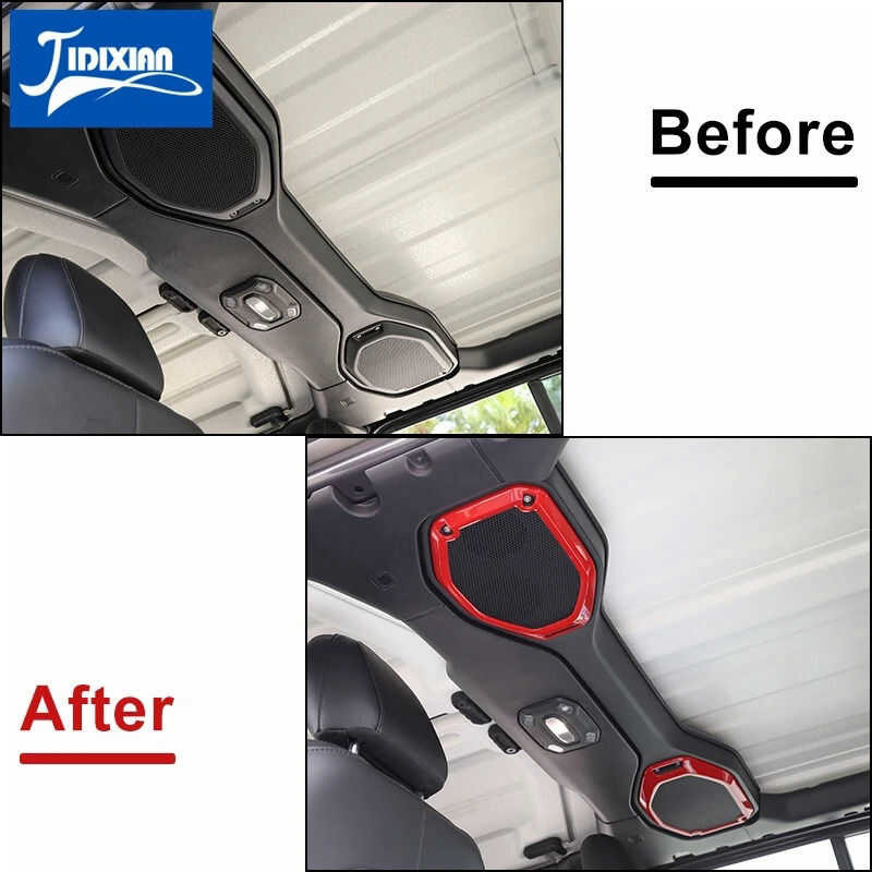 々 2024JIDIXIAN Car Top Roof Speaker Loudspeaker Decoration Cover for ...