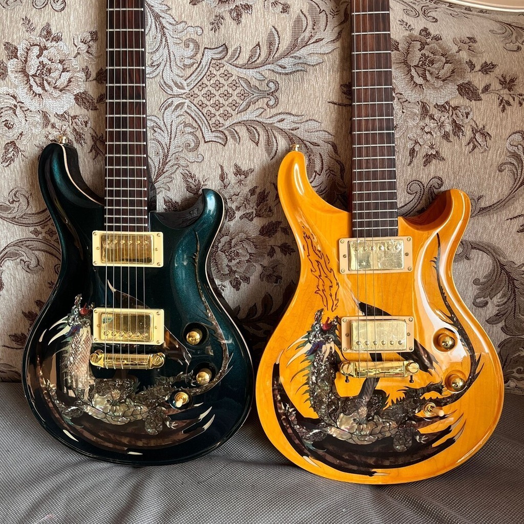PRS Paul Reed Smith Dragon 2000 Electric Guitar Dragon Abalone Pearl ...