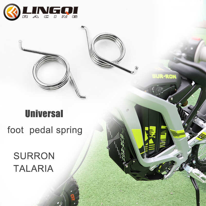 LINGQI RACING Motorcycle Foot Pedal Spring Rests For Surron Sur-Ron ...
