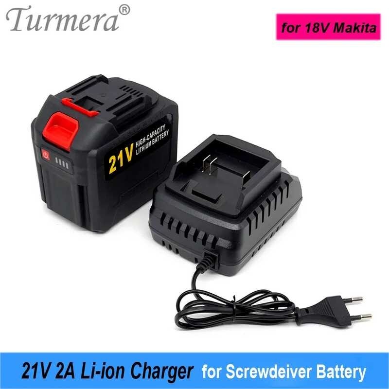 Turmera 2A Li-Ion Battery Charger Para Sa 5S 18V 21V 18650 Screwdriver Batteries Electric Drill ...