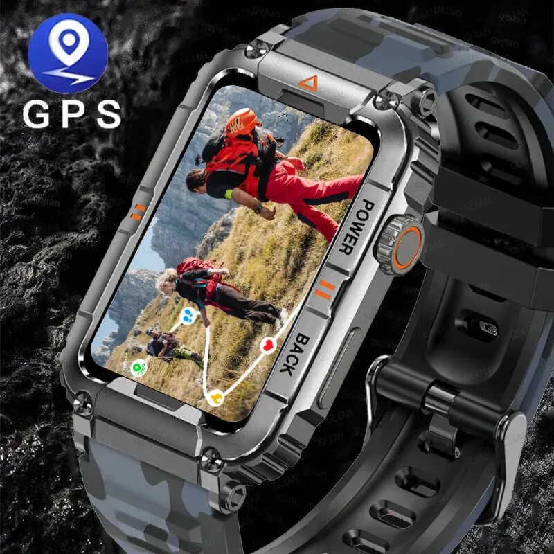 GPS Smart New Watch For Men Bluetooth Call Health Monitoring Smart ...