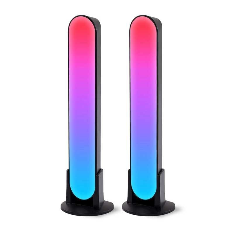 With Smart LED Bar RGB Atmosphere Music Synchronization Multiple Modes ...