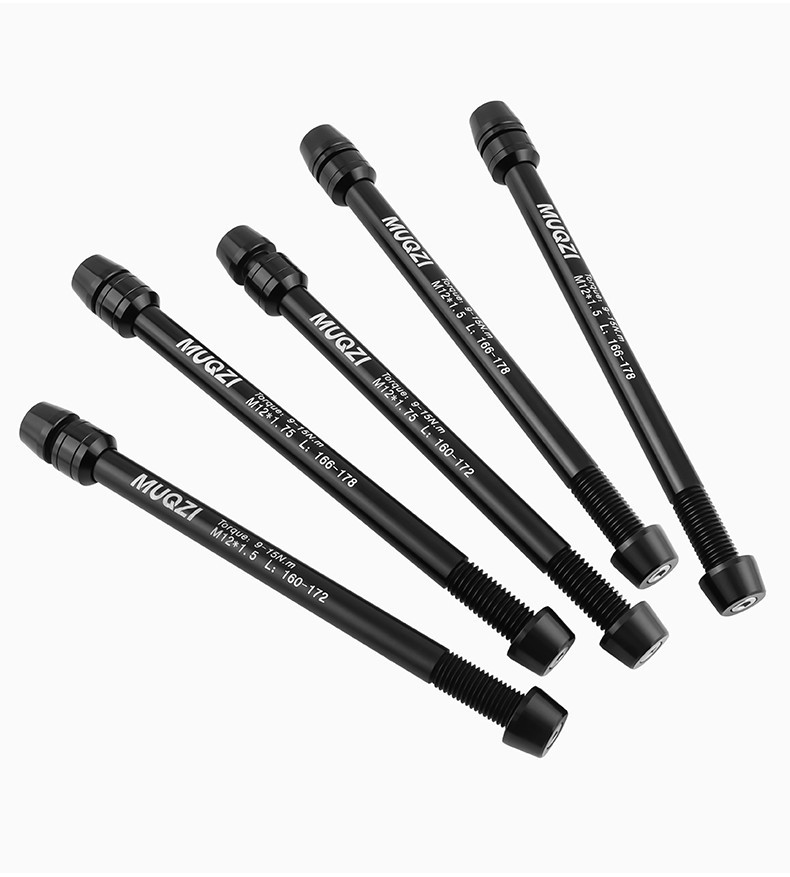 MUQZI Trainer Thru Axle M12 x 1.5/1.75 Thread Indoor Bike Trainer Stand ...