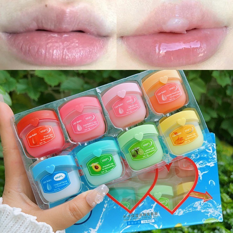 WNP'L Vaseline Lip Balm - Transparent Lip Oil - Fruity Lip Gloss - Lip ...
