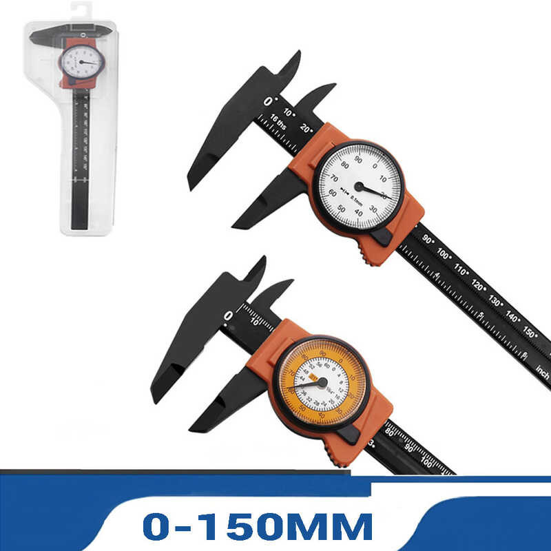 0-150Mm Digita Hand Measuring Tools Metric/Imperial Plastic Vernier ...