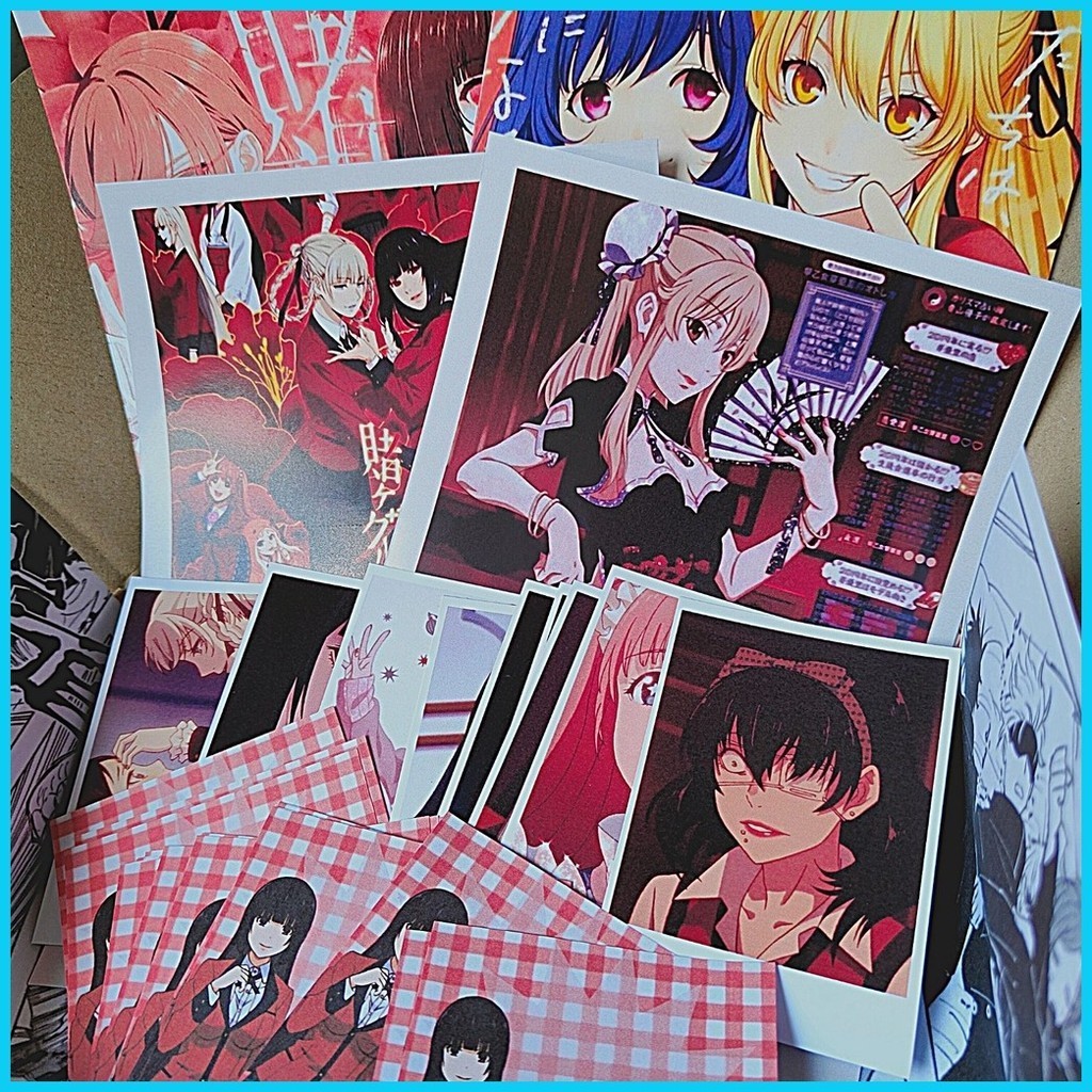 ⭐ Kakegurui Mini Fanmade Kit Anime Merch | Shopee Philippines