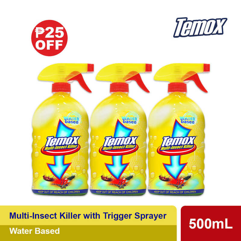 Temox Multi- Insect Killer - Water Based Set ng 3,500 ml Trigger Spray ...
