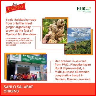 Sanlo Salabat Premium Instant Ginger Tea - MALUNGGAY (1 box, 10 sachets ...