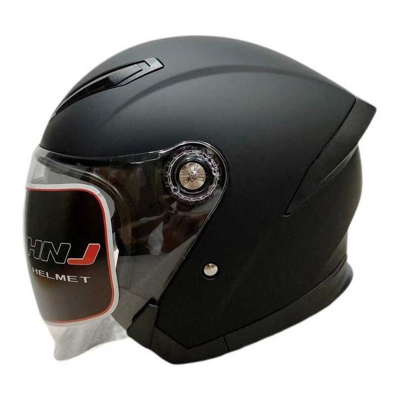 HNJ YM829 Half Face Dual Visor Motorcycle Helmet | Shopee Philippines