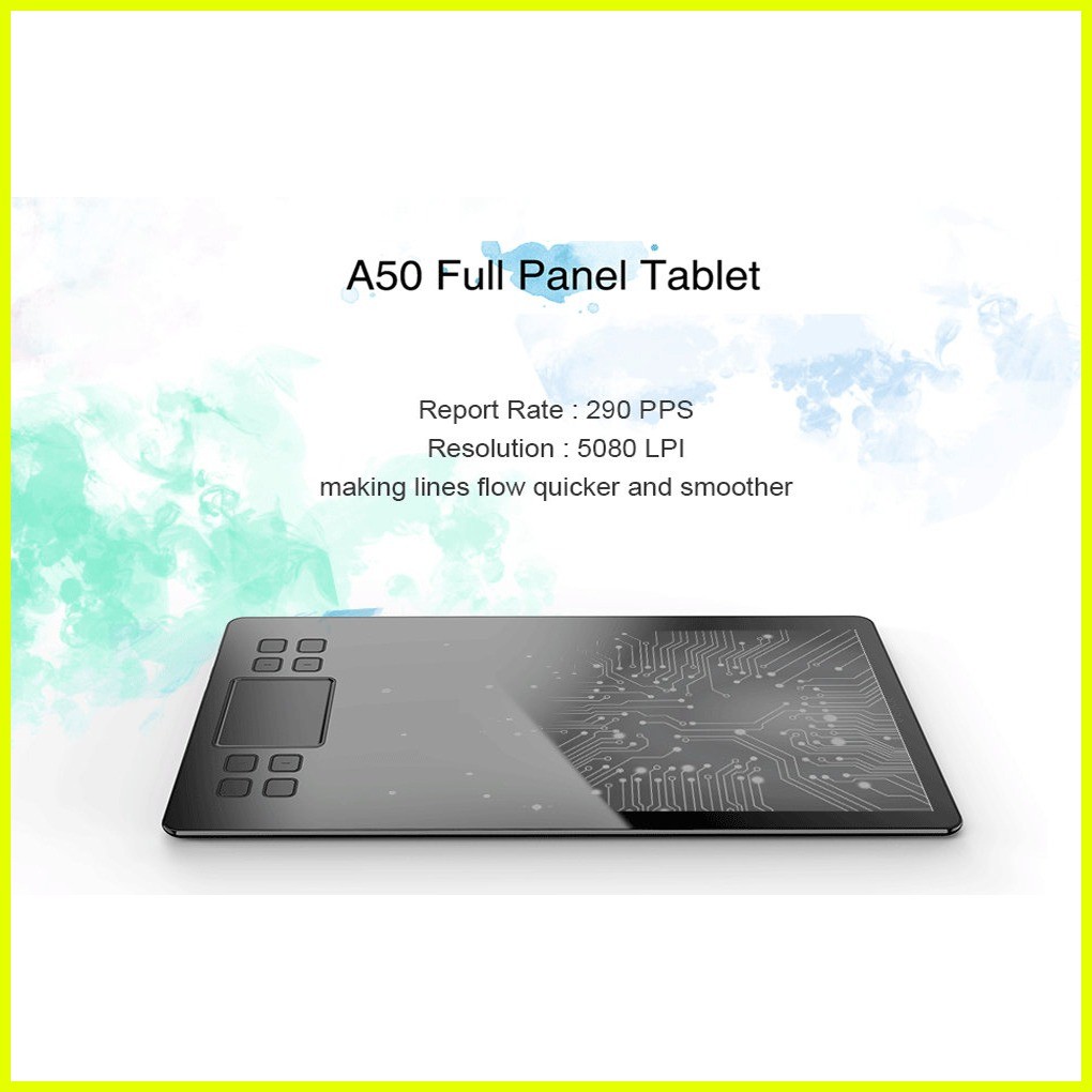 ⭐ VEIKK A50 Drawing Tablet 10*6 inch Pen Tablet with Batter Free Pen ...