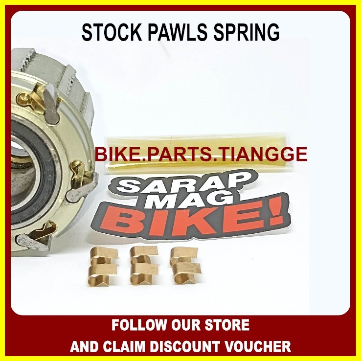 4mm width bike bicycle hub freehub STOCK pawls spring for koozer ...