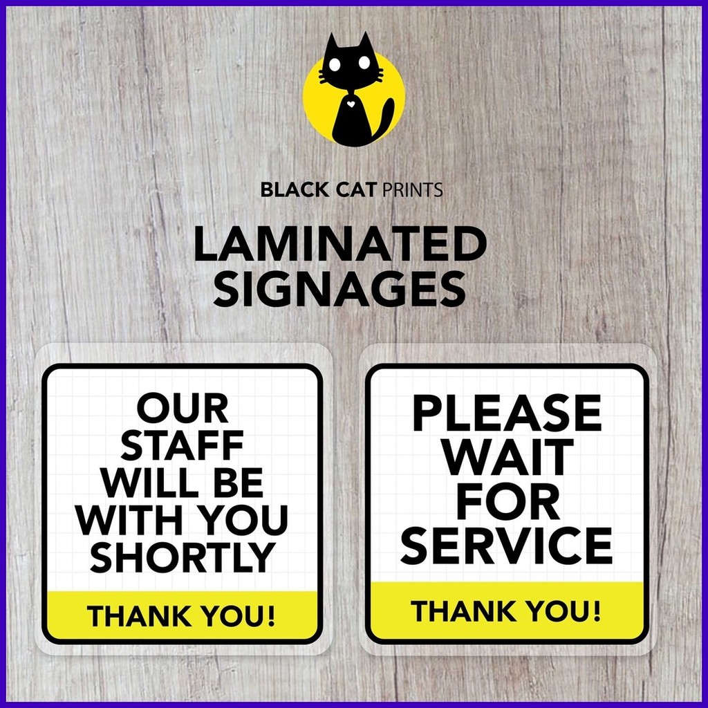 ∮ ↓ Break Time / Waiting Time / Next Window Next Counter Signs ...