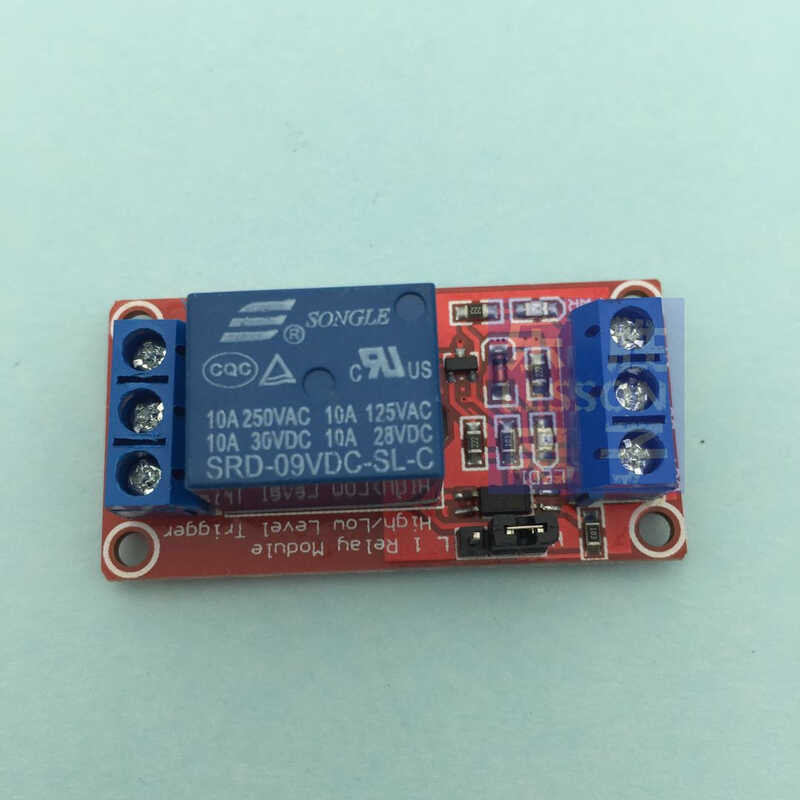 One 9V relay module with optocoupler isolation for high and low level ...