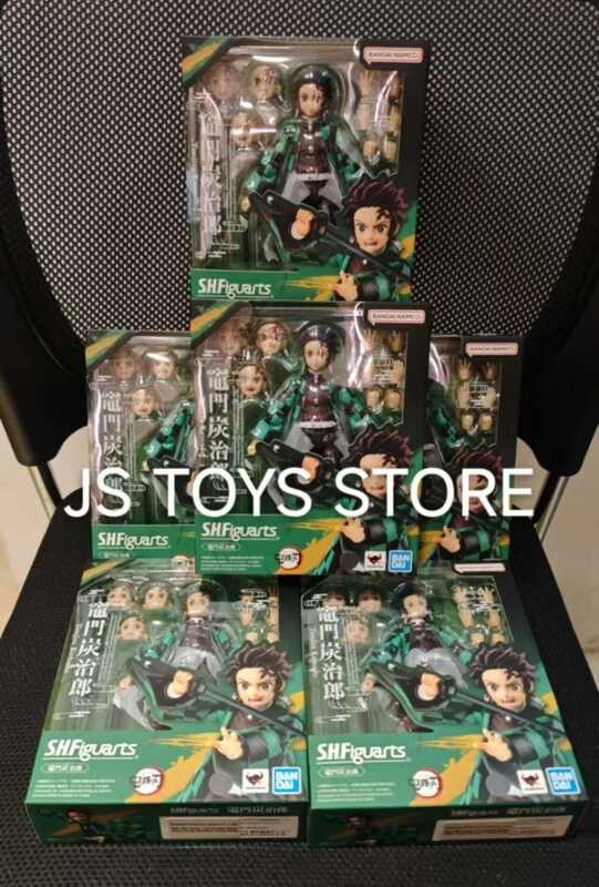Original Bandai Anime Demon Slayer S.H.Figuarts TANJIRO KAMADO SHF ...