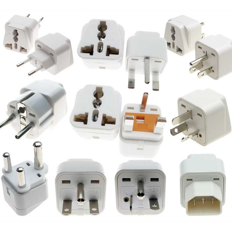 Universal socket national Australian American British European German ...