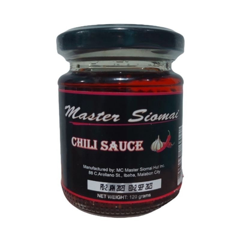 ️ MASTER SIOMAI CHILI SAUCE 120G | Shopee Philippines