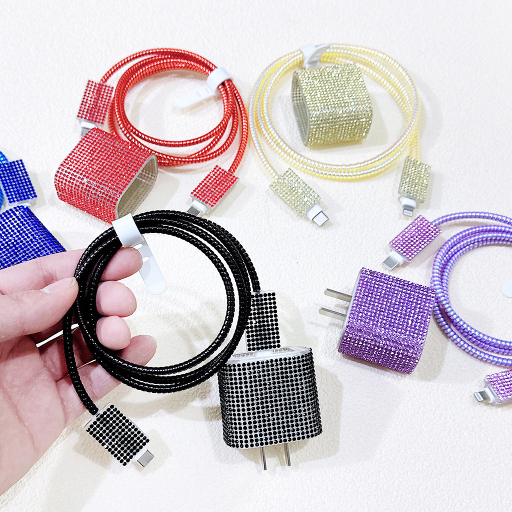20W Charger Protectors Ins Style Charger Case Anti-breaking Cable ...