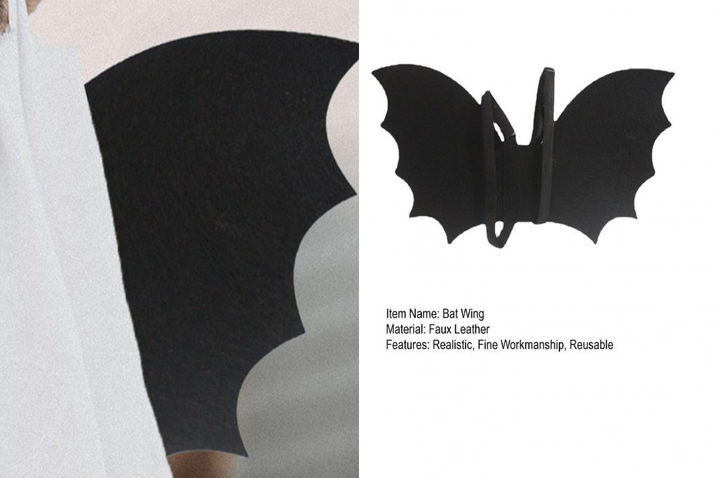 Cuiyouwj One Size Children Bat Wing Festival Supplies Halloween ...