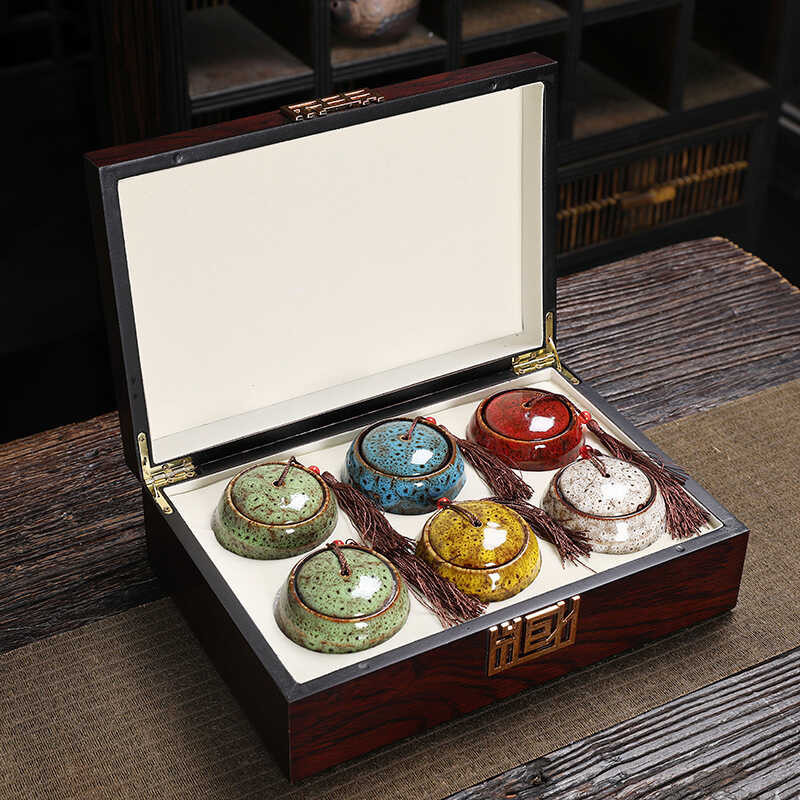 Ceramics Pets Urn Hamster Funeral Ashes Box Parrot Small Caskets Golden ...