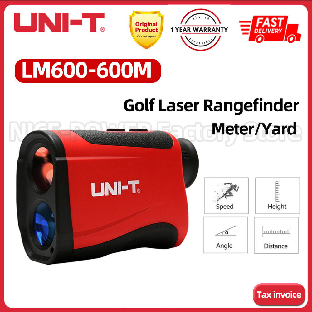 UNI-T Golf Rangefinder LM600 Laser Range Finder Distance Meter Altitude ...