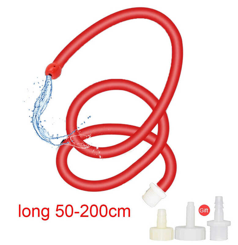 Silicone Hose System Irrigator Cleaning Shower Combination Enema Tube ...