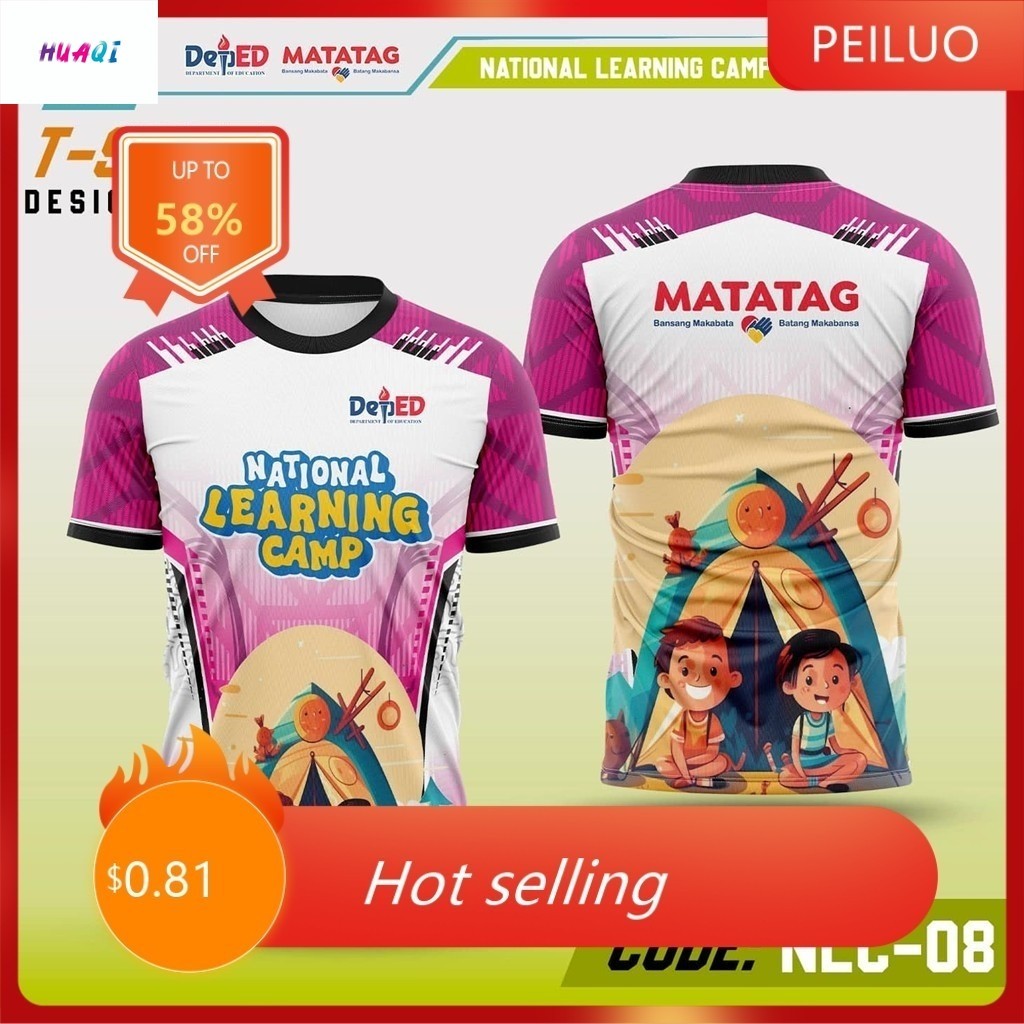 MATATAG UNIFORM SUBLIMATION POLO CODE-NLC-08 NATIONAL LEARNING CAMP ...