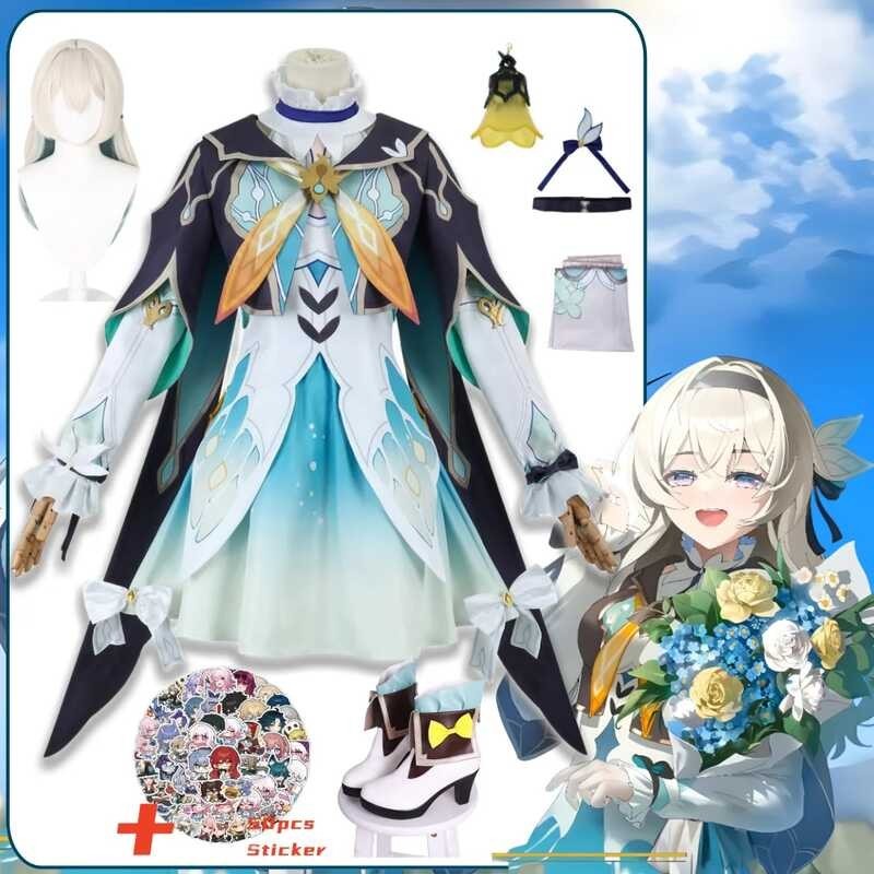 Honkai Cosplay Game Star Rail Doujin Cospaly Costume Women Firefly Cute ...