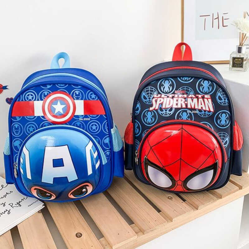 Spider Man Bagong Series Mga Bata Cute Cartoon Backpack Kindergarten ...
