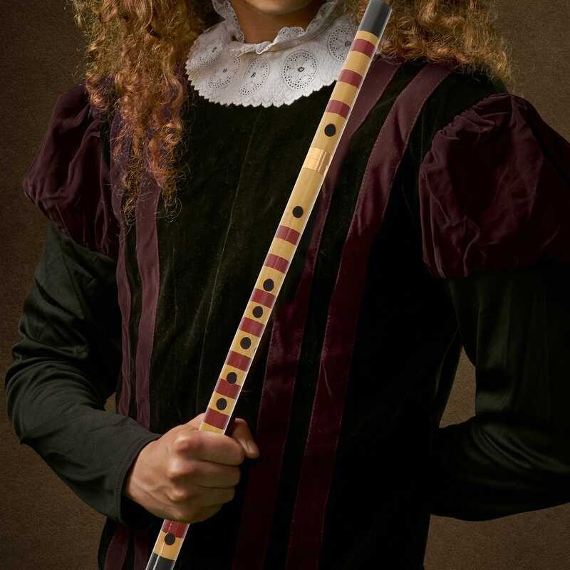 Bamboo Flute Wooden Bass Instruments Professional Sweet Transverse Wind ...