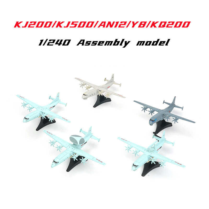 4D 1/240 Tsina Kj-500 Kj-200 AWACS Assembly Puzzle Model Anti-Submarine ...