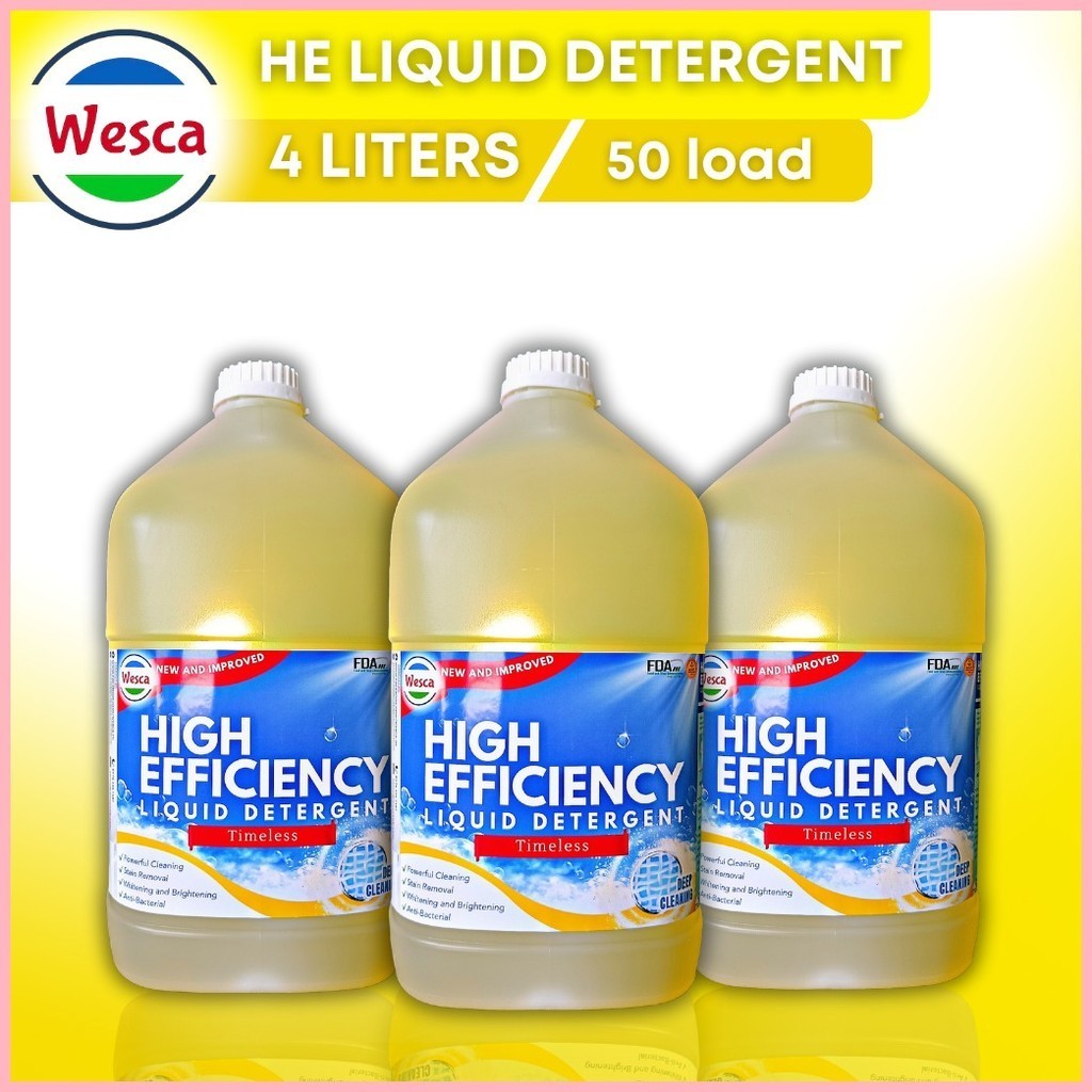 ⭐ HE Liquid detergent (High Efficiency) for Laundry shops | Shopee ...