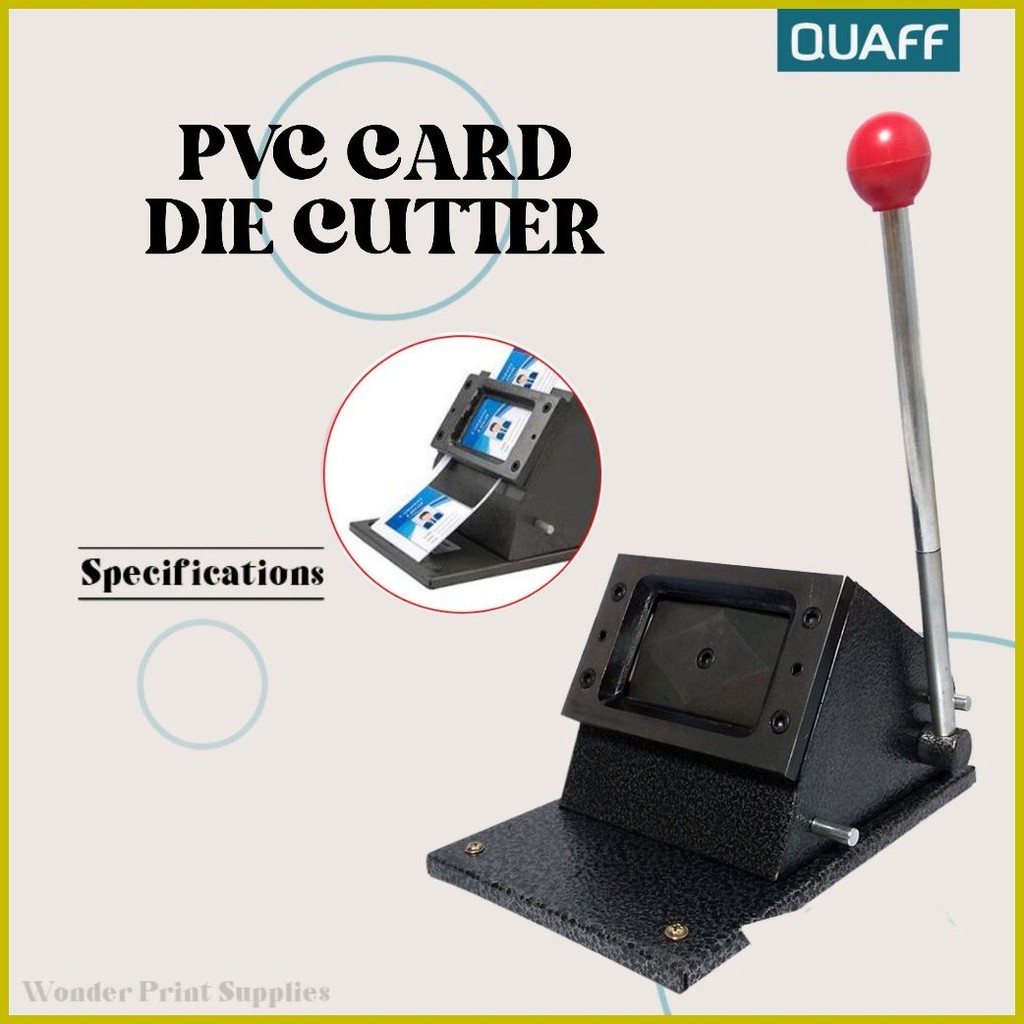 PVC Heavy Duty Card Cutter ID Card, A4 die cutting machine paper cutter ...
