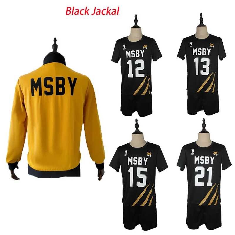 Ng Kostum MSBY Black Jackal Cosplay Hinata Shoyo Kiyoomi Sakusa Kotaro ...