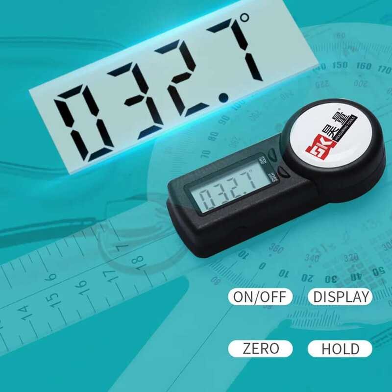 Tt Digital Display Ruler Goniometer - Joint Recovery Angle Measurement ...
