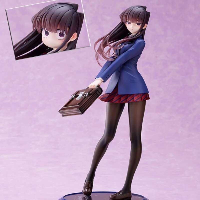 Hindi Makapag-Uugnay Ng Anime Komi Action Figure Kawaii Shouko Uniform ...