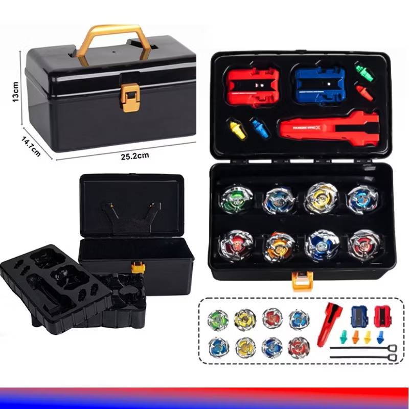 Beyblade Set Box 8 Balls/6 Combo Have To Be A Great Value Set. | Shopee ...