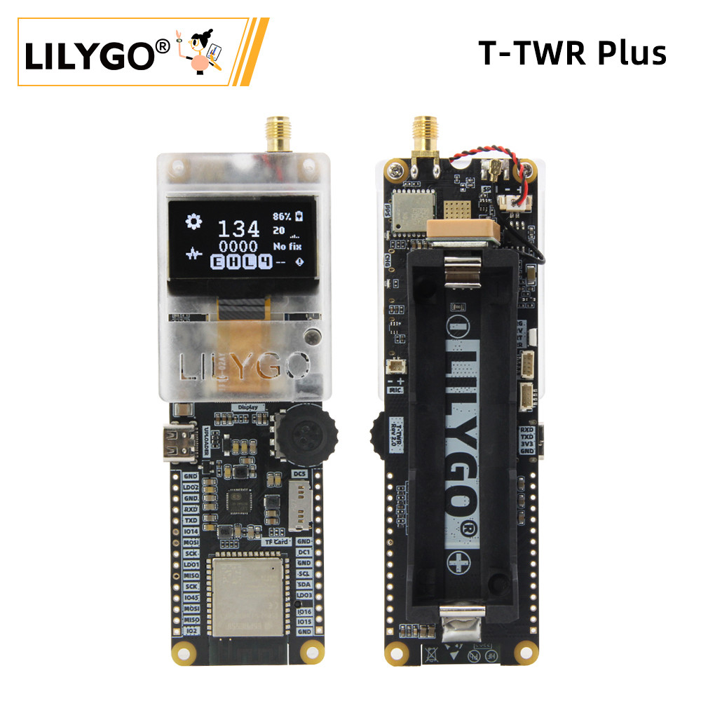 LILYGO® T-TWR Plus OpenEdition ESP32-S3 Walkie-Talkie Development Board ...