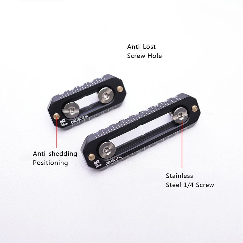 [READY STOCK] Mini NATO Rail Anti Off Quick Release NATO Rail with 1/4 ...