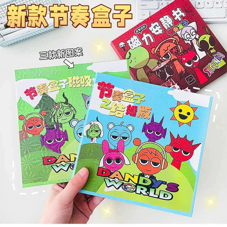 Wedding Edition Sprunki Incredibox Sprunki Magnetic Quiet Book Toy ...