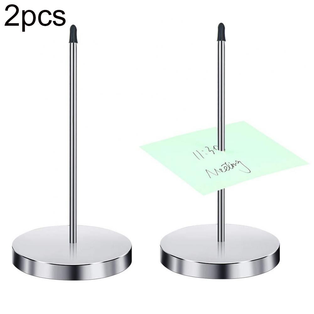 Safe Memo Holder Spike Stick Straight Rod Metal Receipt Bill Paper Note ...