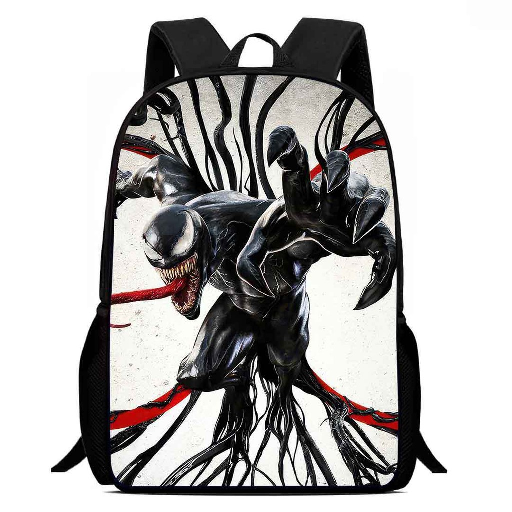 Venom Backpack Three Piece Set Elementary School Bag Cartoon Peripheral ...