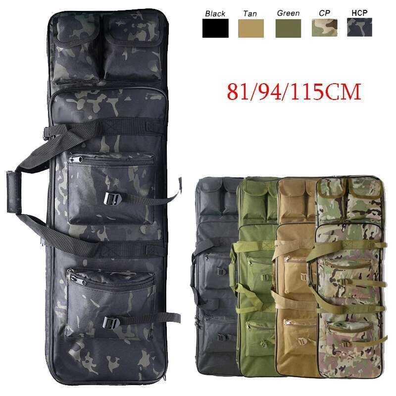81 94 115cm Tactical Gun Nylon Backpack Case Rifle Bag Sniper Airsoft ...