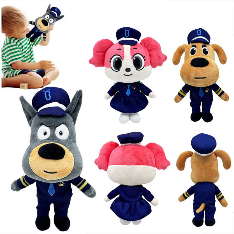 Plush Sheriff Detective Toy Anime Dog Bird Wolf Security Sergeant ...