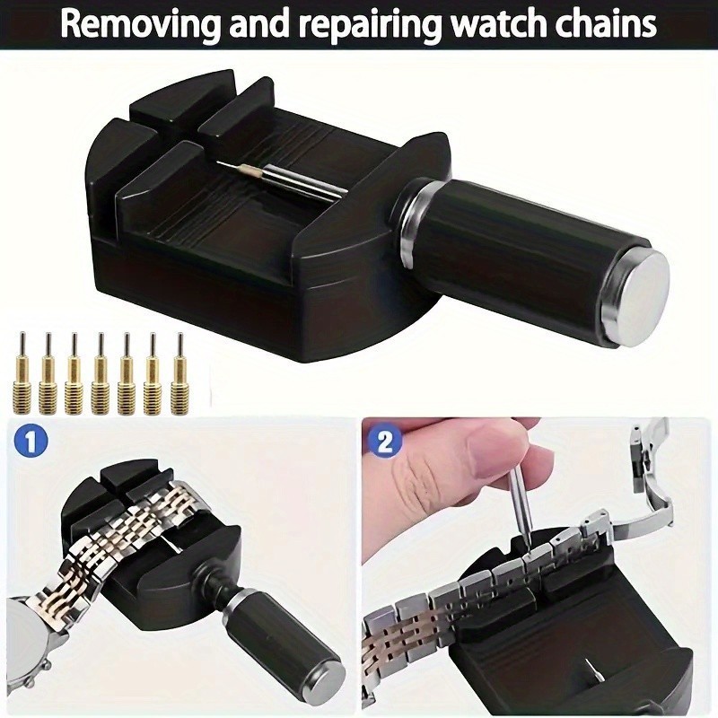15pcs Watch Link Removal Tool Kit Watch Band Sizing Tool Kit For Watch ...