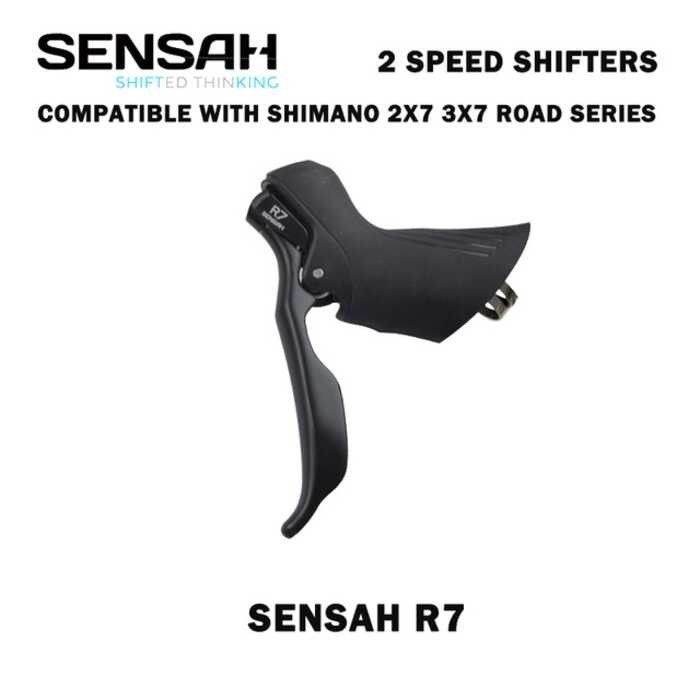SENSAH Shifters Sti Shifters Road Bike Shifter 2x7/2x8/2x9/2x10/2x11 ...