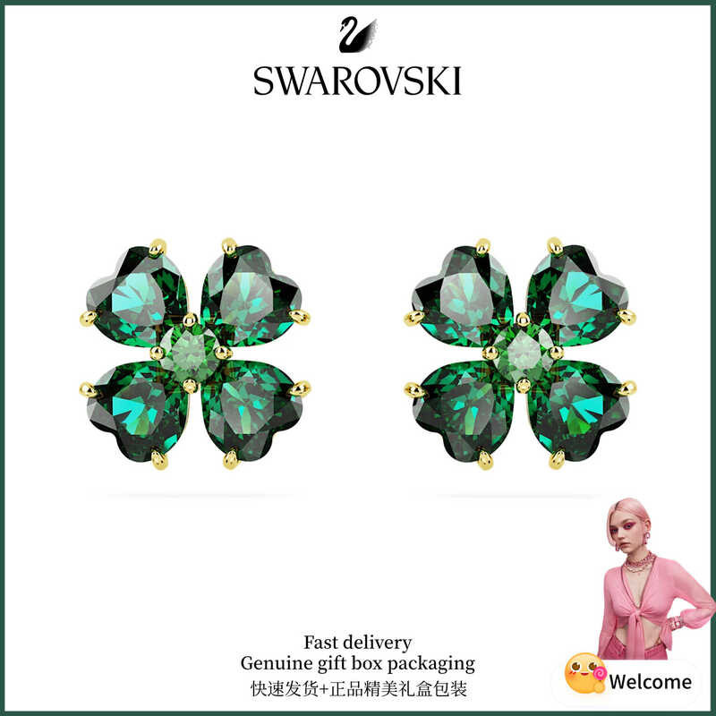 & Idylia Green "Lucky Grass" Diamond S Sterling Sier Women's Fashion ...