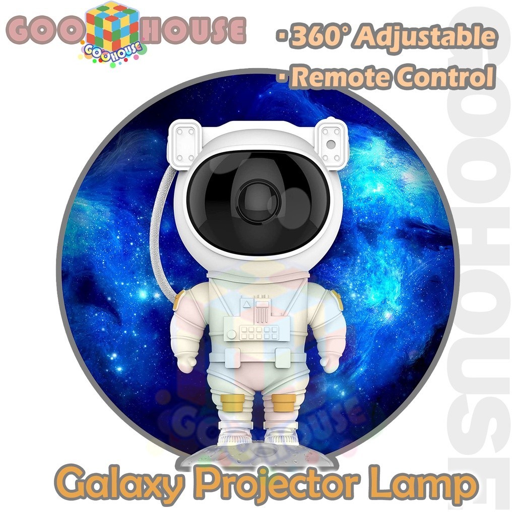 ஐ LED Night Light Galaxy Projector Astronaut Lamp Nebula Remote Control ...